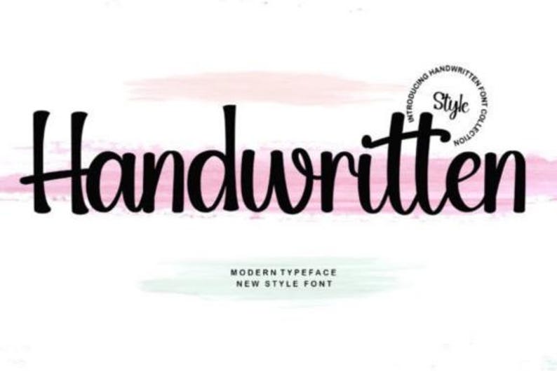 Handwriting Fonts, Handwritten Fonts, Craft Font, Font for Cricut ...