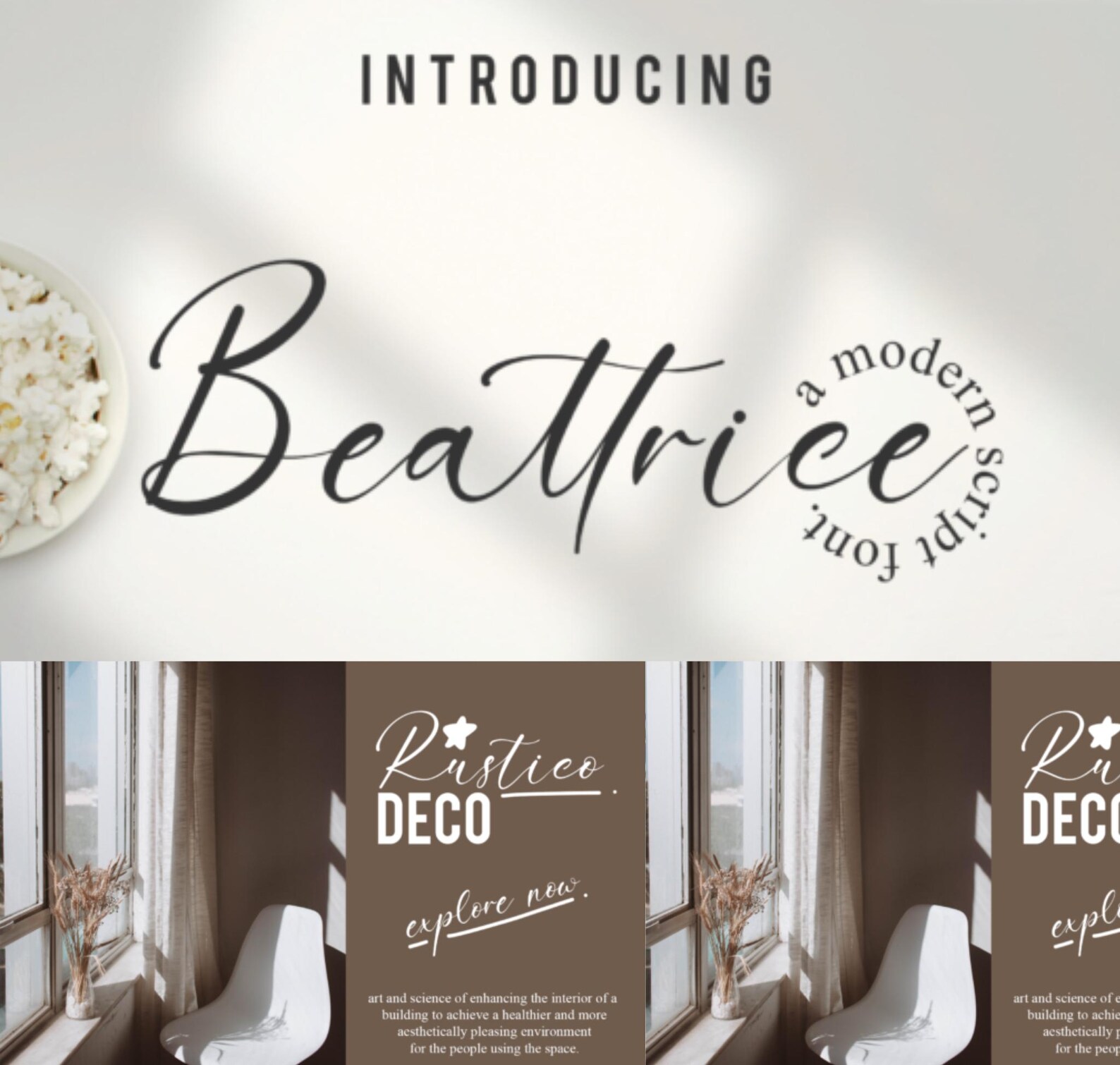 Beatrice Font, Minimalist Font, Cricut Fonts, Casual Font, Modern Font ...