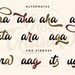 Treasure Font Bundle, Cursive Font SVG, SVG Fonts, Signature Fonts ...