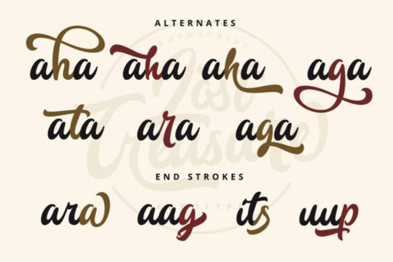 Treasure Font Bundle, Cursive Font SVG, SVG Fonts, Signature Fonts ...