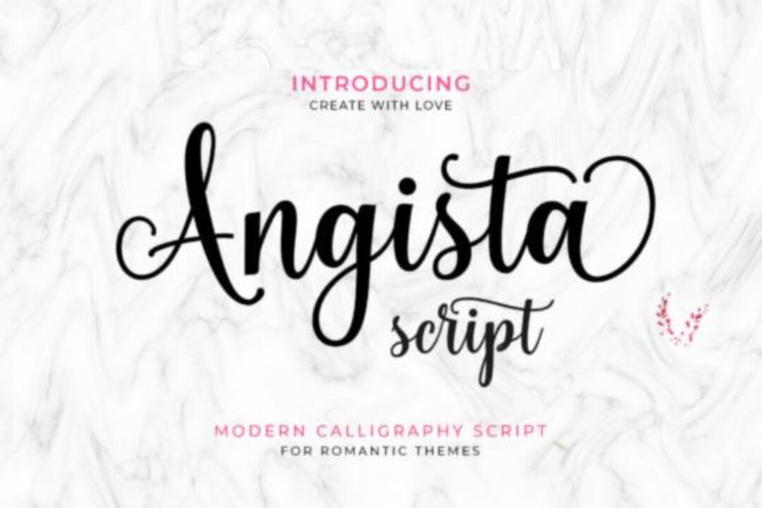 Digital Font, Calligraphy Font, Script Font, Cricut Font, Handwritten ...