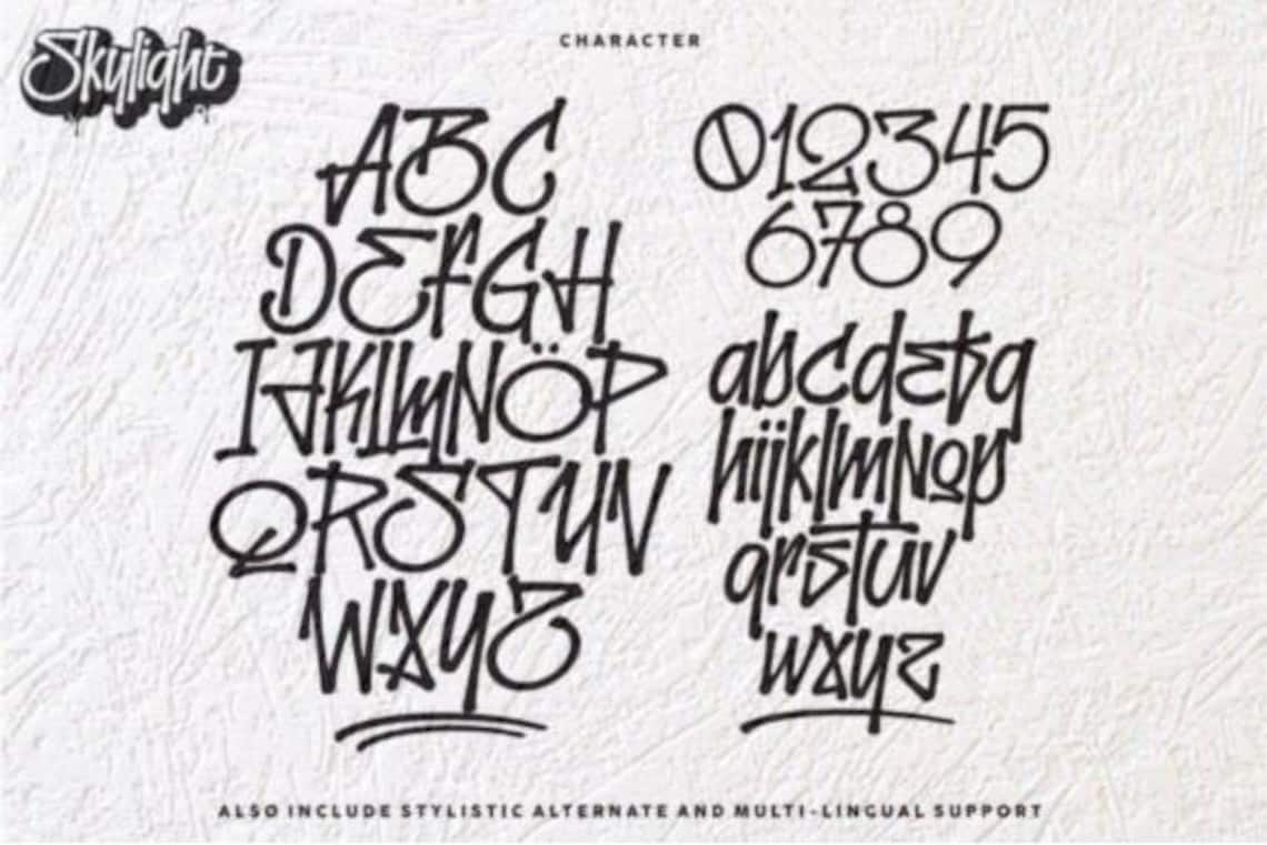 Skylight Font - Script Font, Cricut Fonts, Modern Calligraphy, Fonts ...
