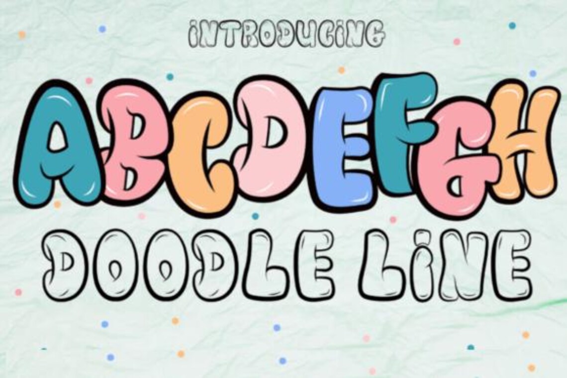 Doodle Font Svg, Doodle Font Png, Doodle Letters Svg, Doodle Alphabet ...