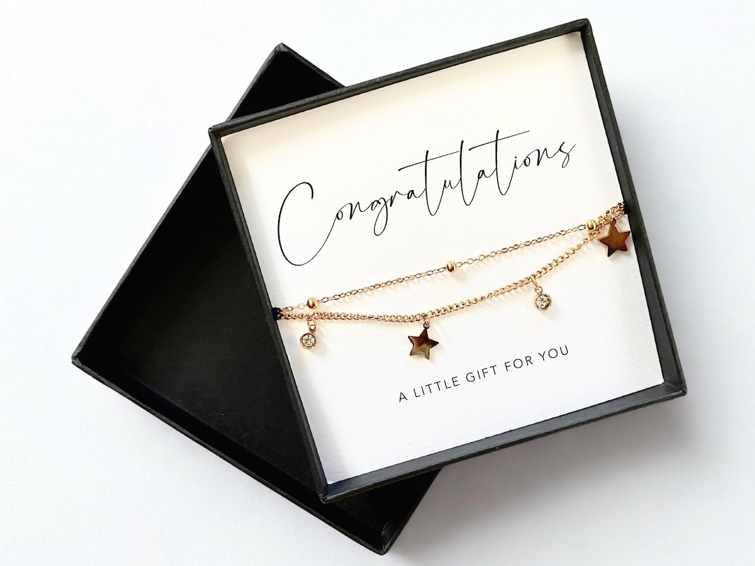 Congratulations Gift Ideas for Her, Congratulations Bracelet ...