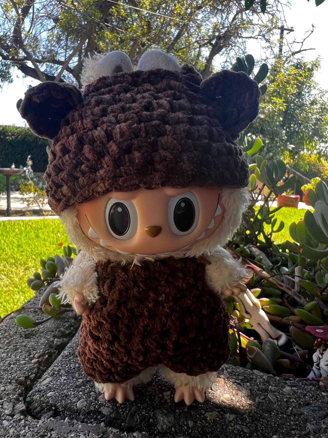 Labubu Super Soft Teddy Bear Outdiy (physical Item) - Etsy
