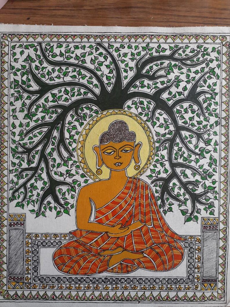 Mithila/kalamkari Paintings - Custom Designs Available for Fabric ...