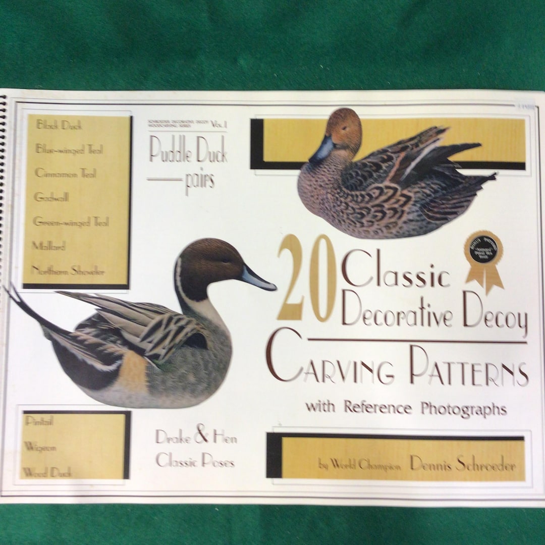 20 Classic Decorative Decoys: Puddle Duck Pairs - Schroeder - Etsy Canada