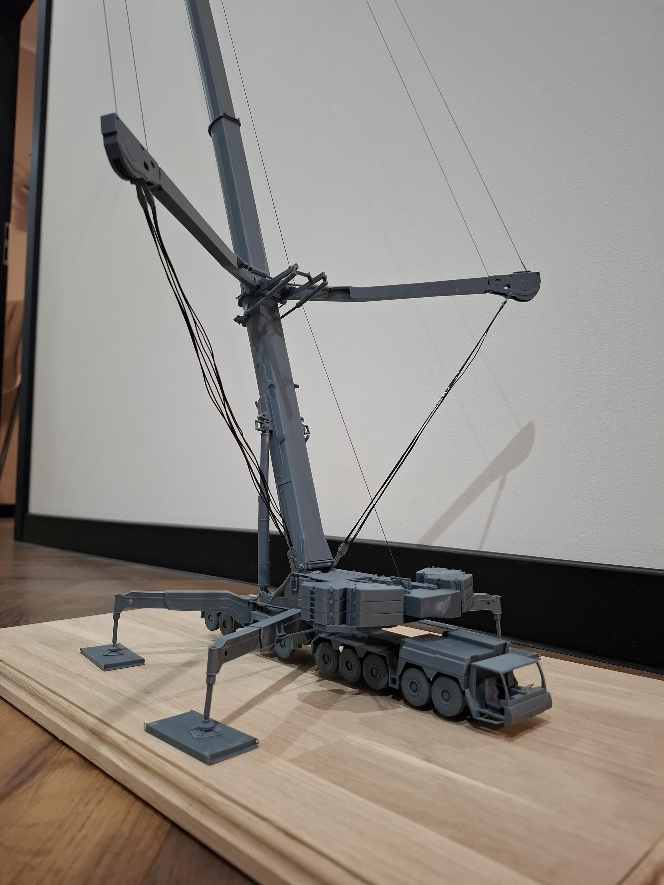 Liebherr LTM 11200-9.1 – Mobile Telescopic Crane | 1:72 Scale | 3D ...