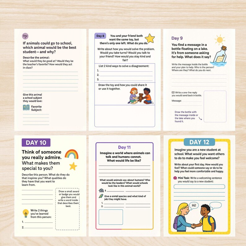 30 Journal Prompts for Kids | Daily Prompts | Gratitude Activities for ...