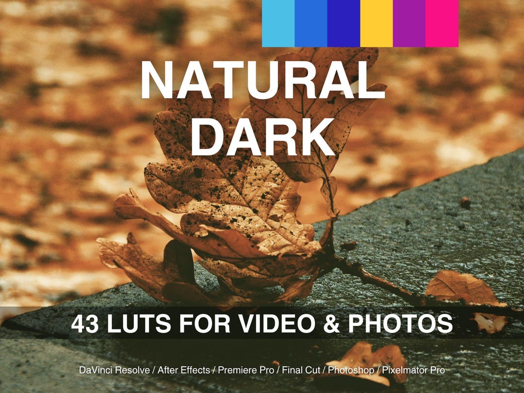 43 Natural Dark Luts — Atmospheric Color Grading for Nature, Landscape ...
