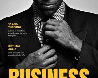 Custom Magazine Cover Template – Personalized Birthday, Graduation ...