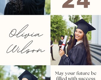 Custom Magazine Cover Template – Personalized Birthday, Graduation ...