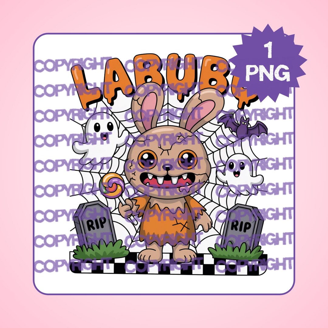 Labubu Spooky Season PNG, Labubu Monster Doll Halloween PNG - Etsy