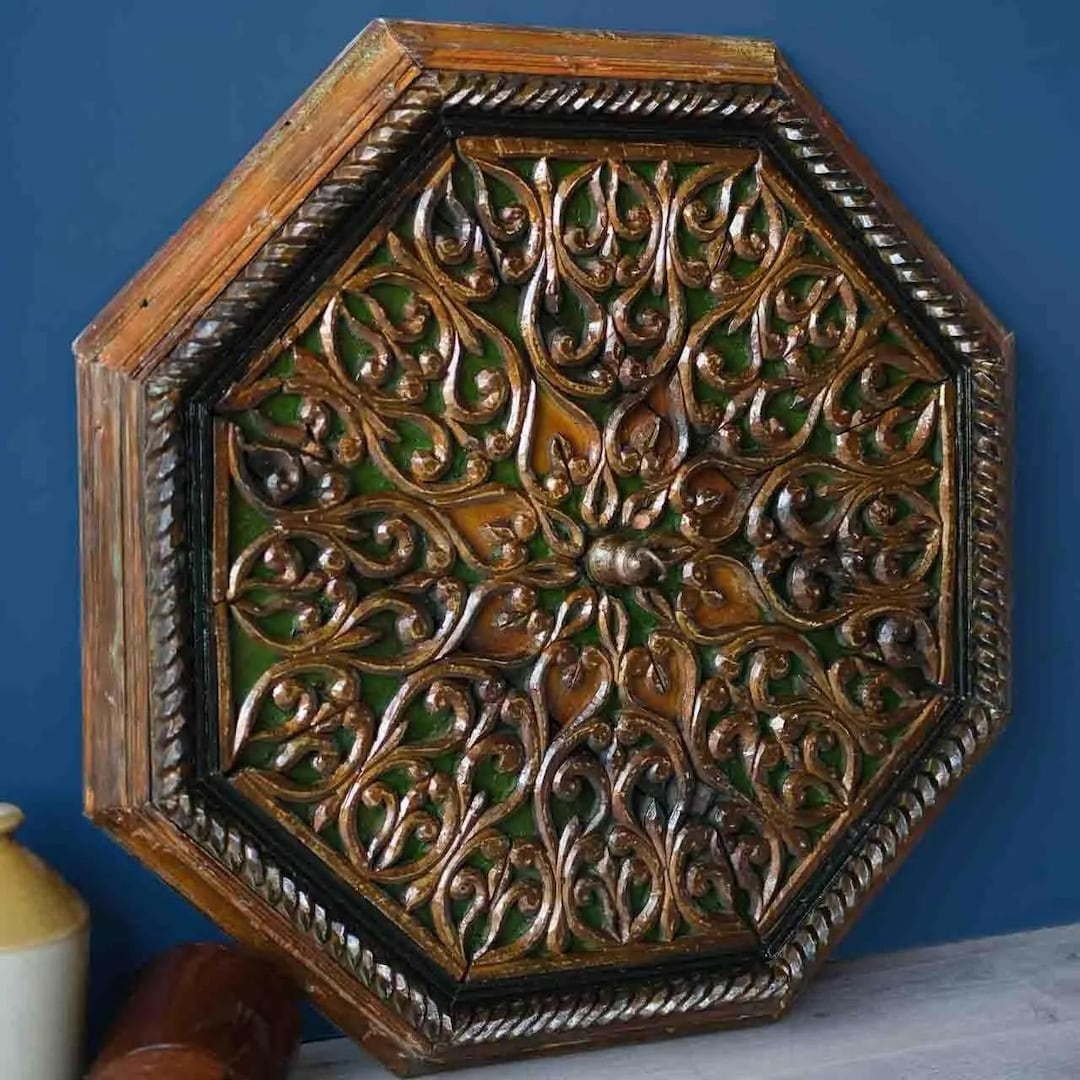 Well-maintained Antique Wooden Ceiling Core – A Masterpiece of ...