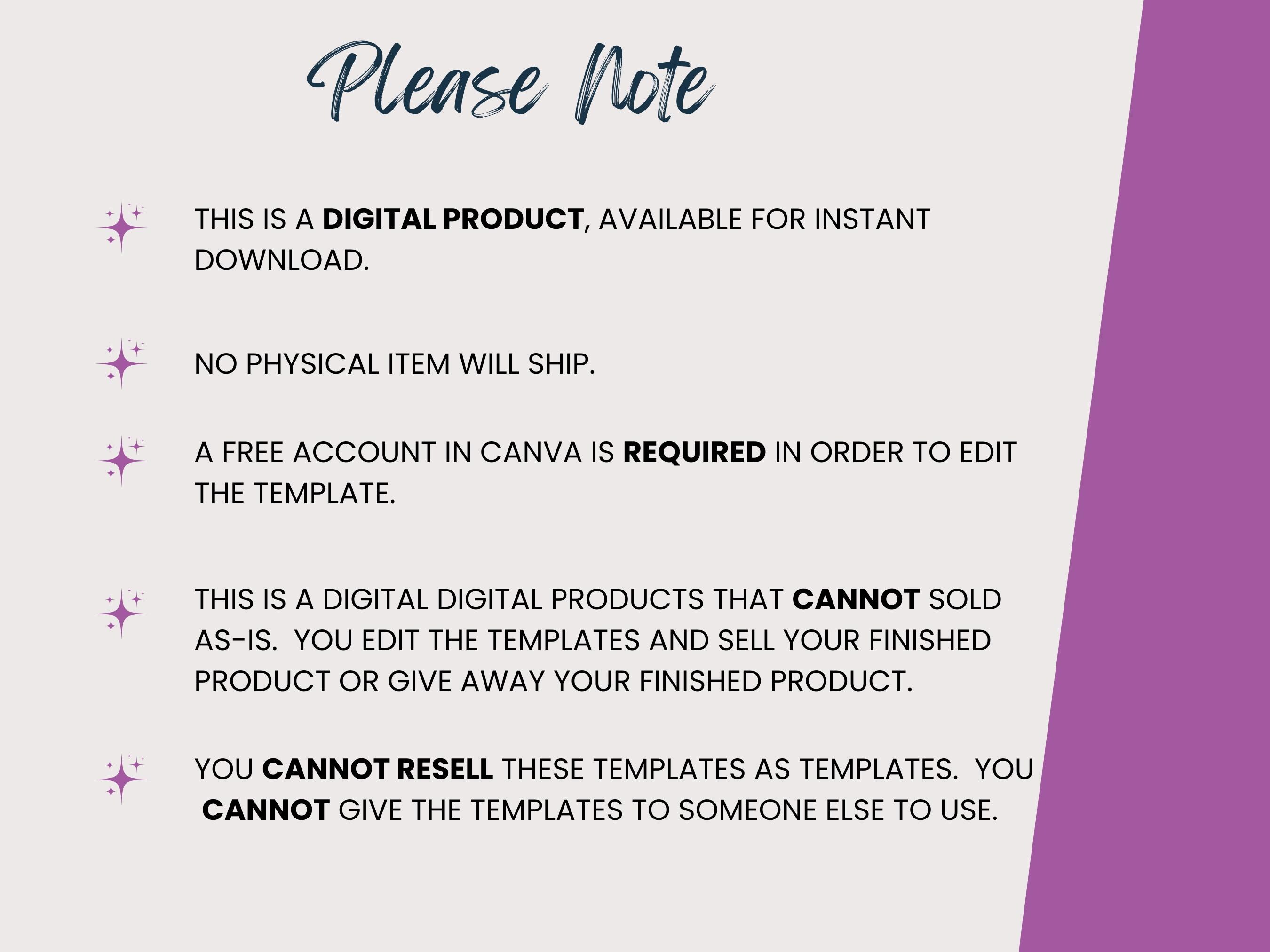 Editable Purple Workbook Template, Beautiful Customizable Lead Magnet ...