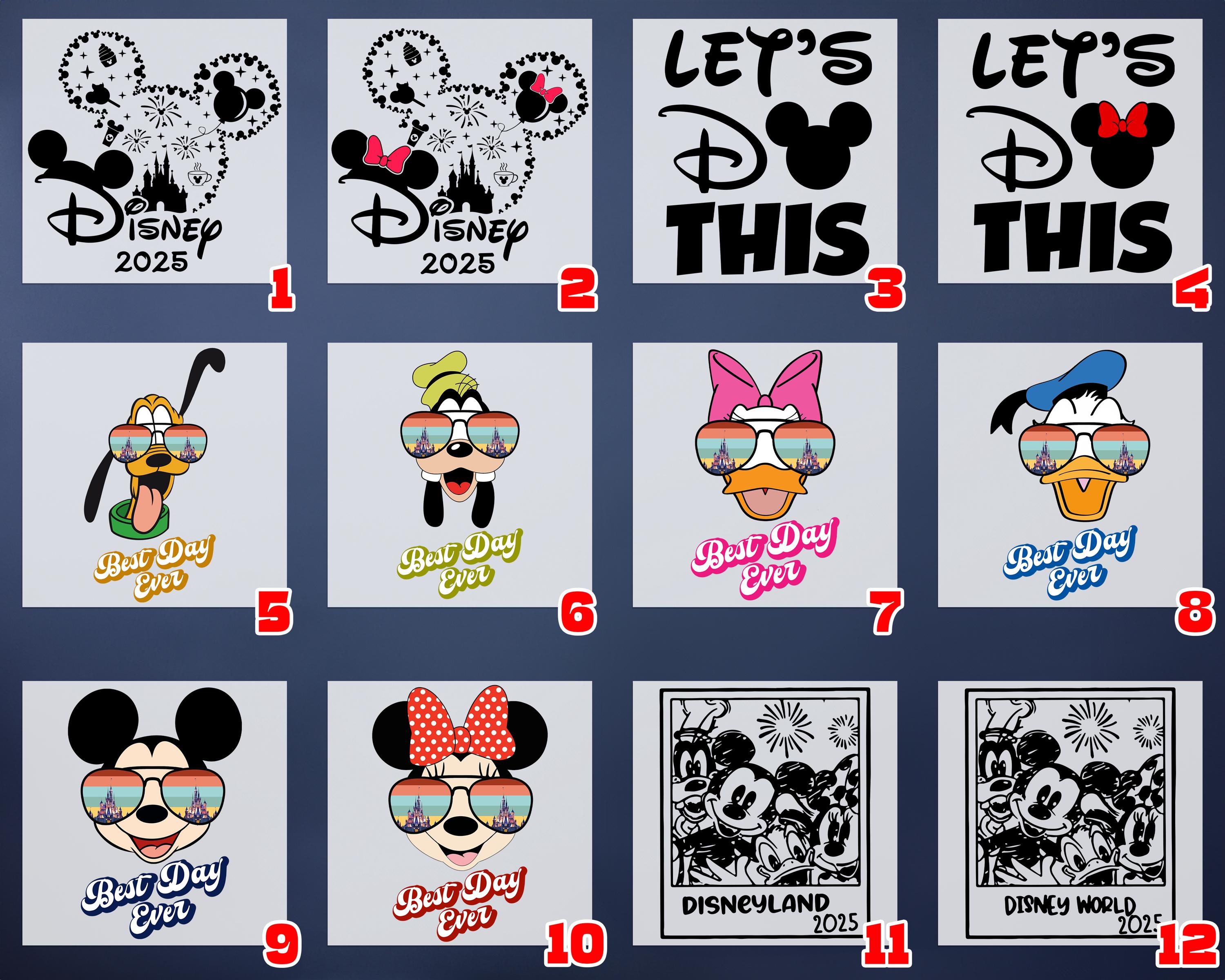 Disney Bound 2025 Daisy Duck DTF, Disney Trip DTF, Disney DTF Transfer ...