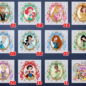 Princess Tiana Coquette Bow DTF Print, Princess Tiana Ribbon Mirror Dtf ...