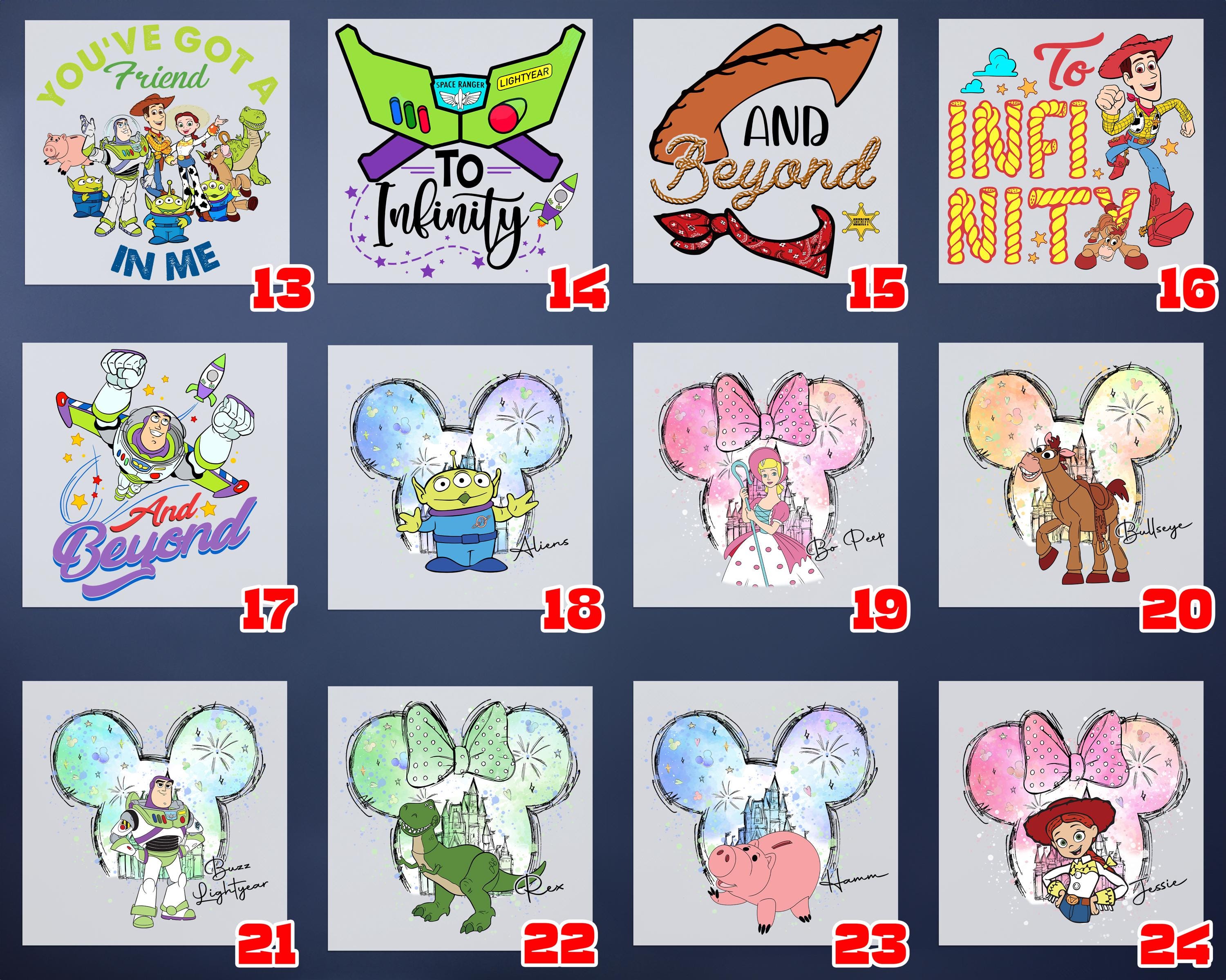 Toy Story Aliens Dtf, Toy Story DTF, Aliens Mickey Head Dtf, Toy Story ...