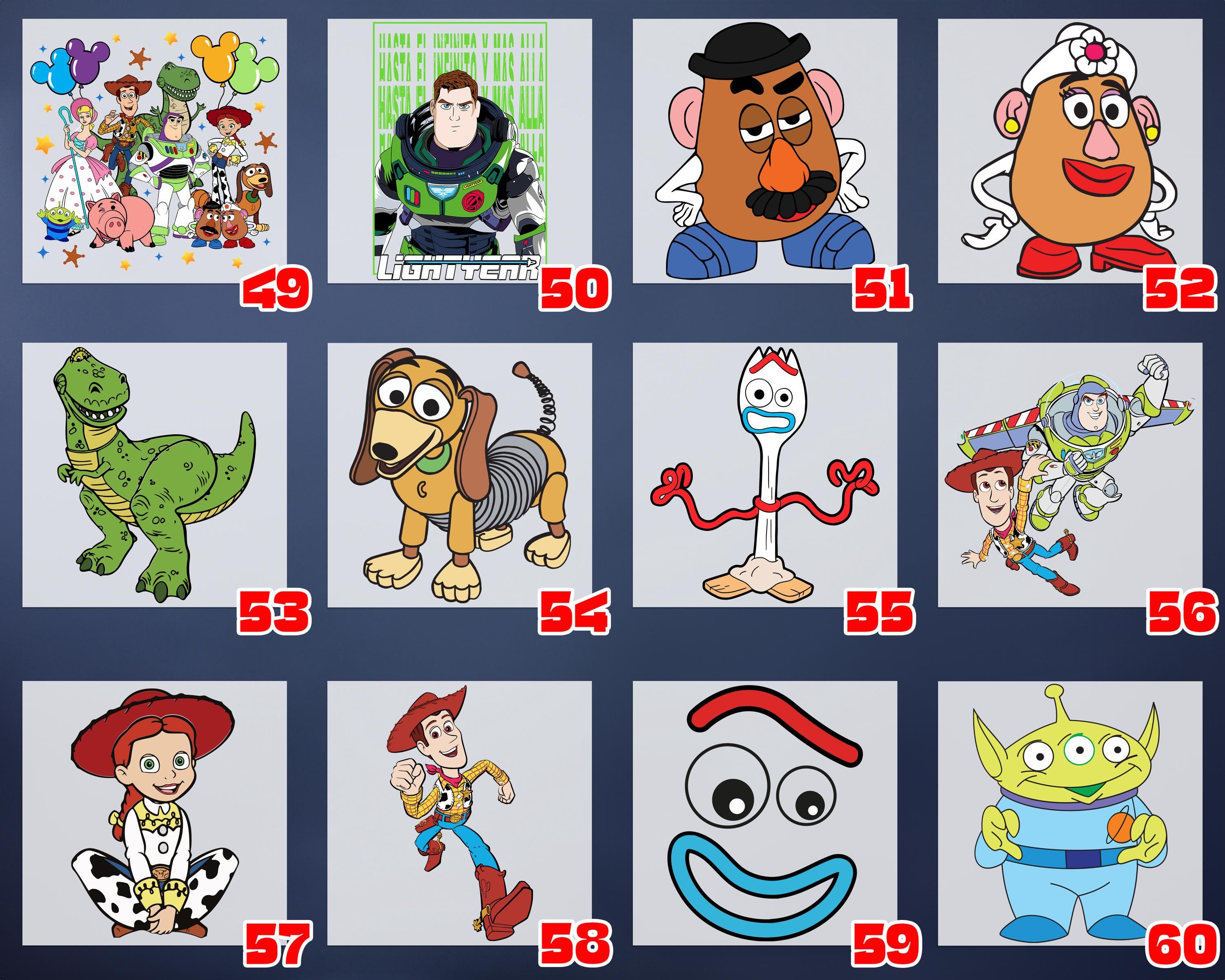 Toy Story Aliens Dtf, Toy Story DTF, Aliens Mickey Head Dtf, Toy Story ...