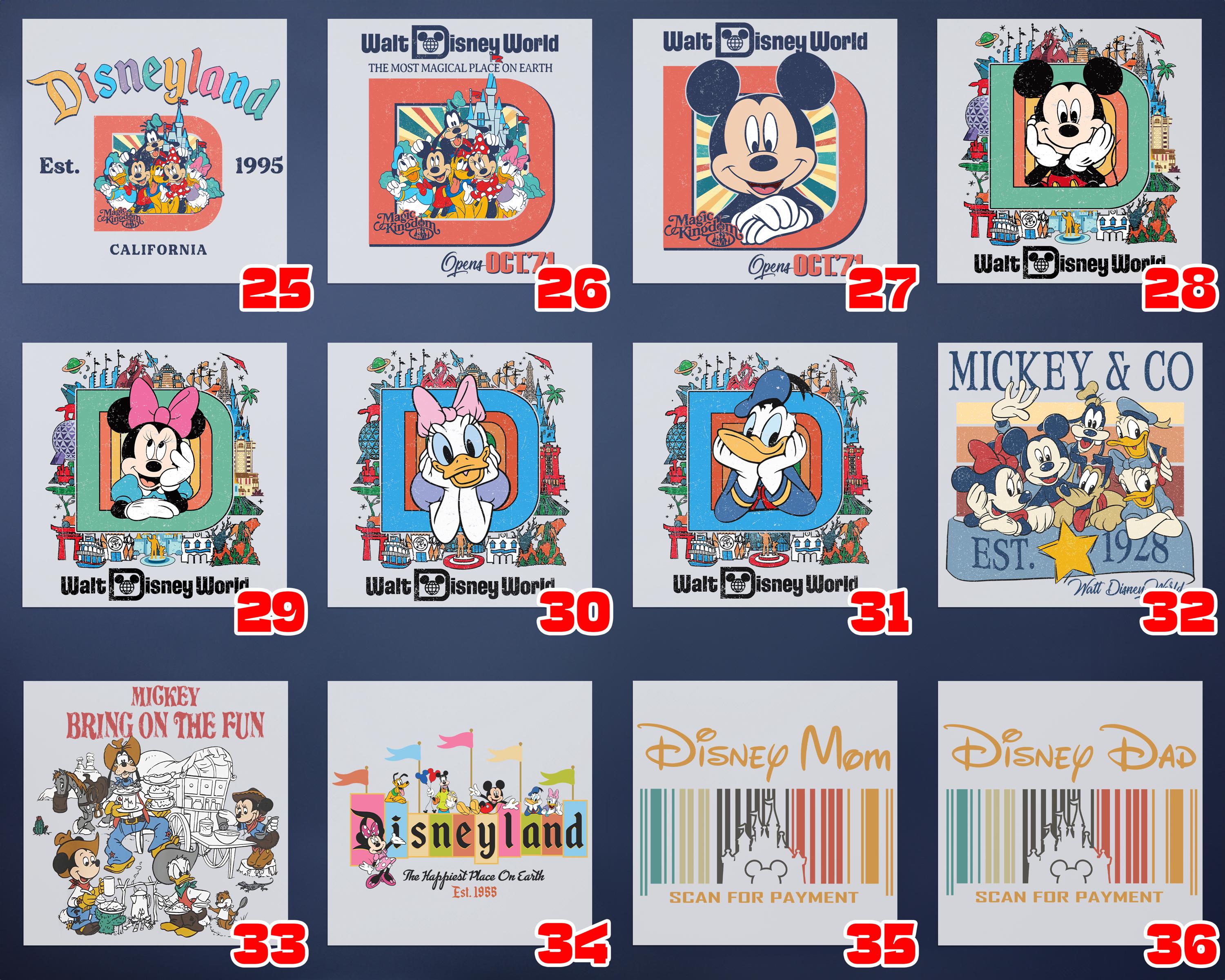 Disney Bound 2025 Daisy Duck DTF, Disney Trip DTF, Disney DTF Transfer ...