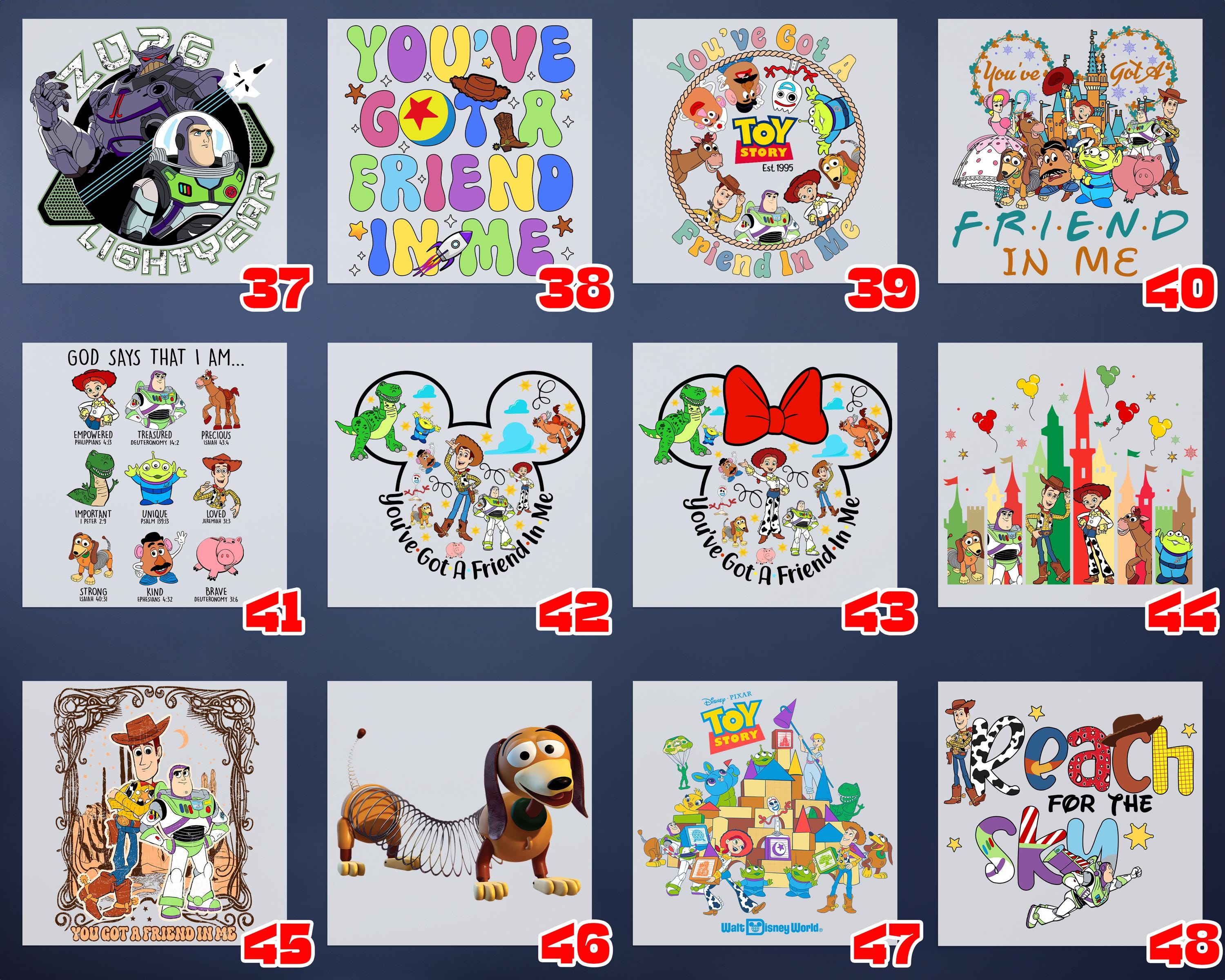 Toy Story Aliens Dtf, Toy Story DTF, Aliens Mickey Head Dtf, Toy Story ...
