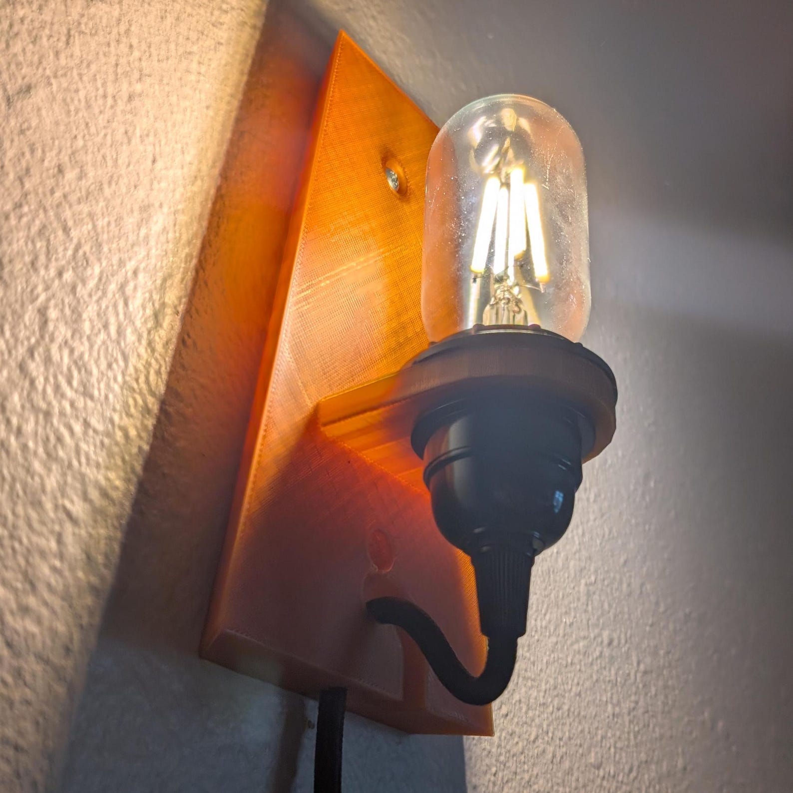 Wavey Plug-in Wall Sconce - Wall Mounted Light - Etsy