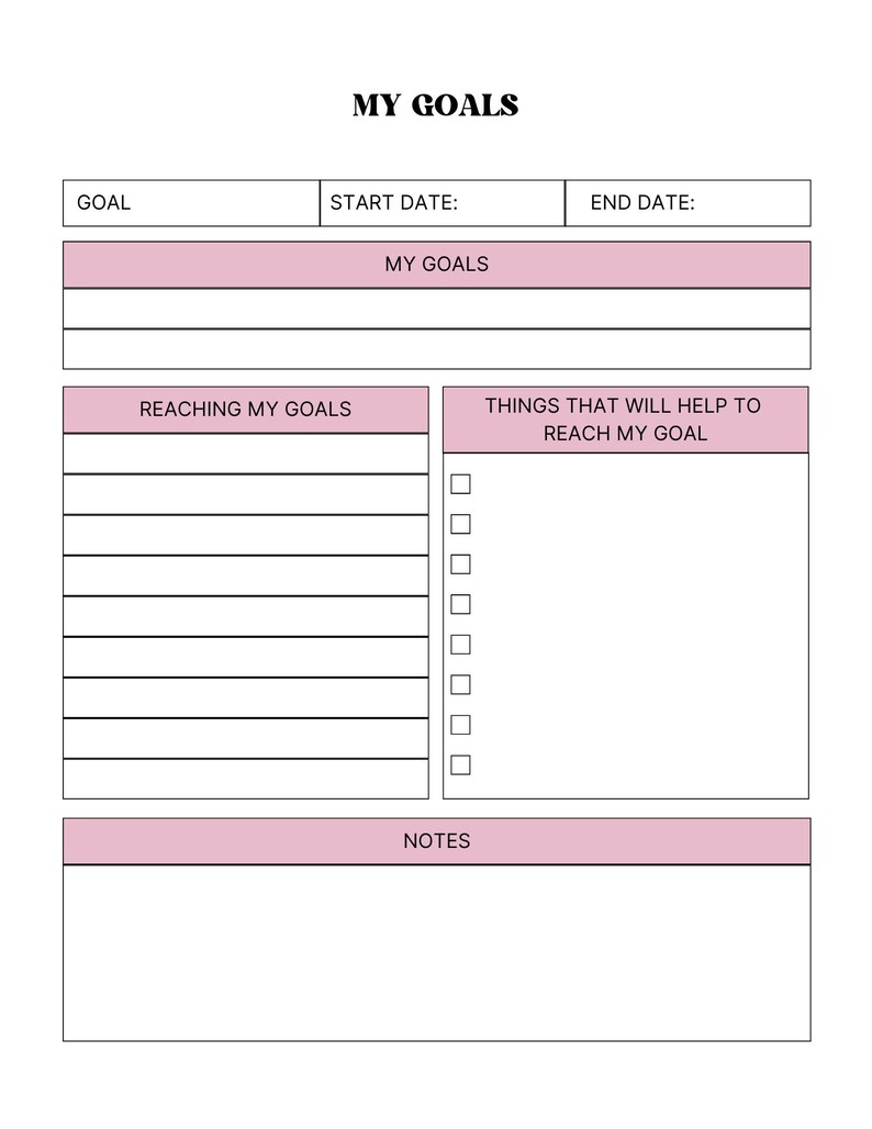 Mental Health Planner | Anxiety & Stress Relief Workbook | Daily ...