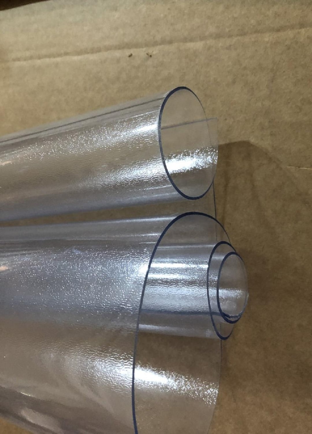 Custom Frosted PVC Protector Pad: Soft Glass Tabletop Cover - Etsy