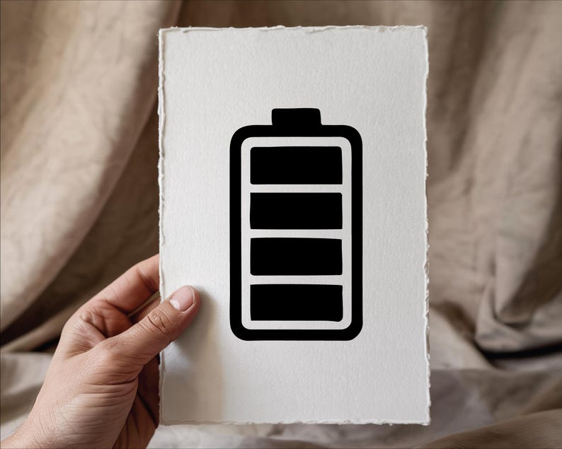 Battery Charging SVG Bundle , 40 Power Icon PNG Designs for Cricut ...