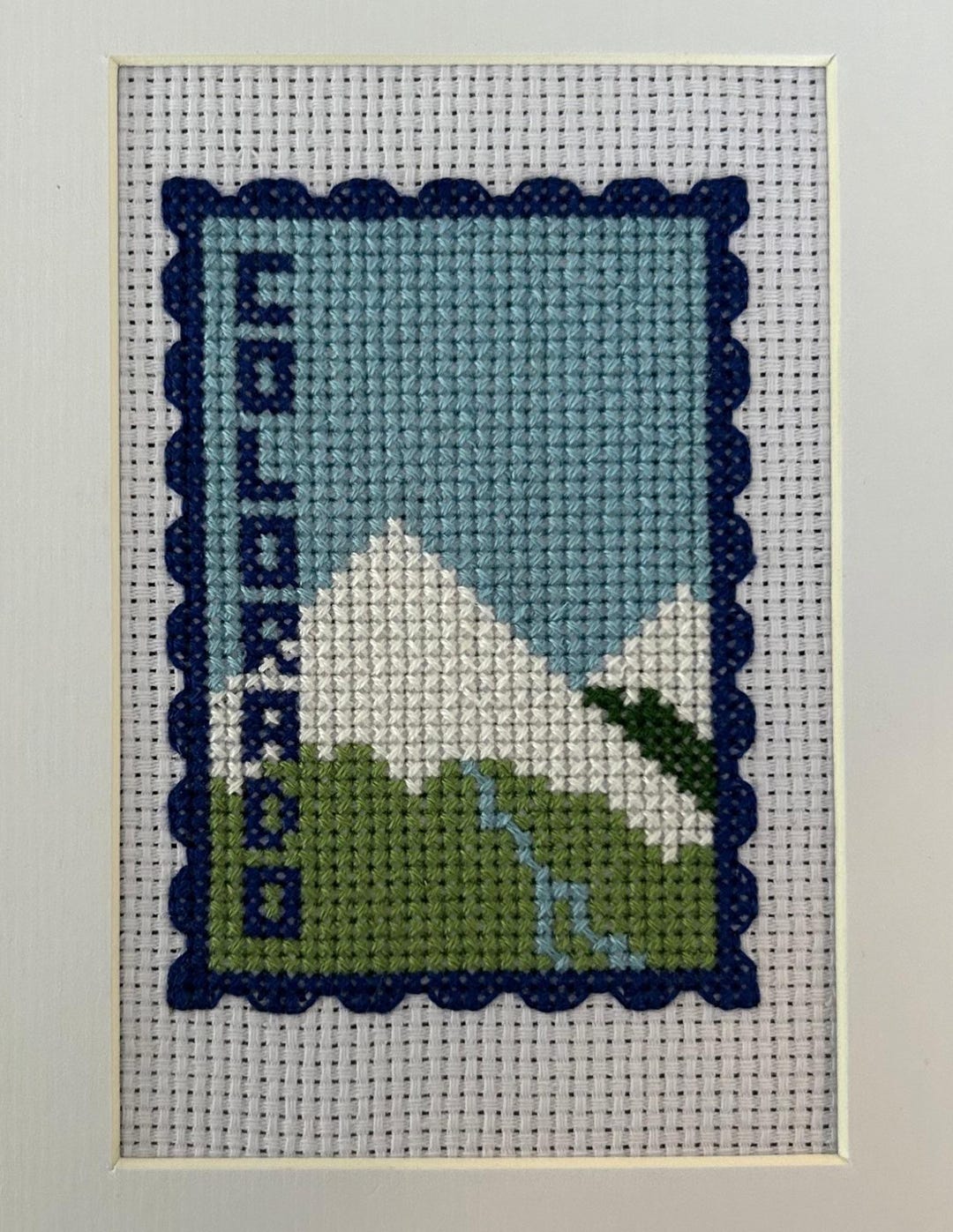 Colorado Cross Stitch Pattern - Etsy