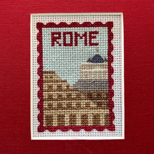 Rome Cross Stitch Pattern - Etsy