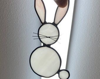 Stained Glass Rabbit Light - Etsy