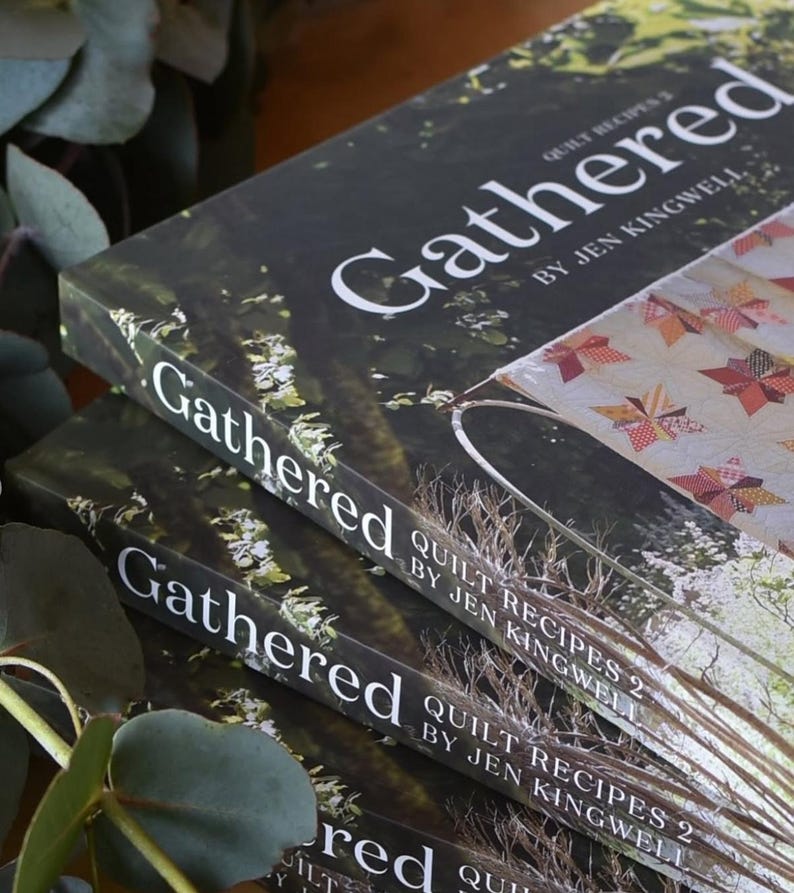 Gathered - Quilt Recipes 2 Hardcover Book by Jen Kingwell - Etsy