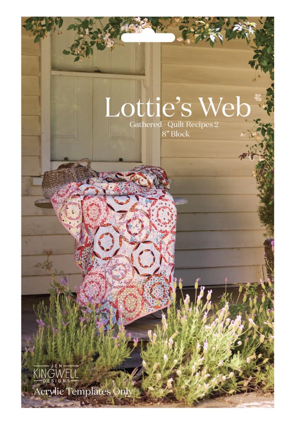 Lotties Web 8" Acrylic Template Set From Gathered by Jen Kingwell - Etsy