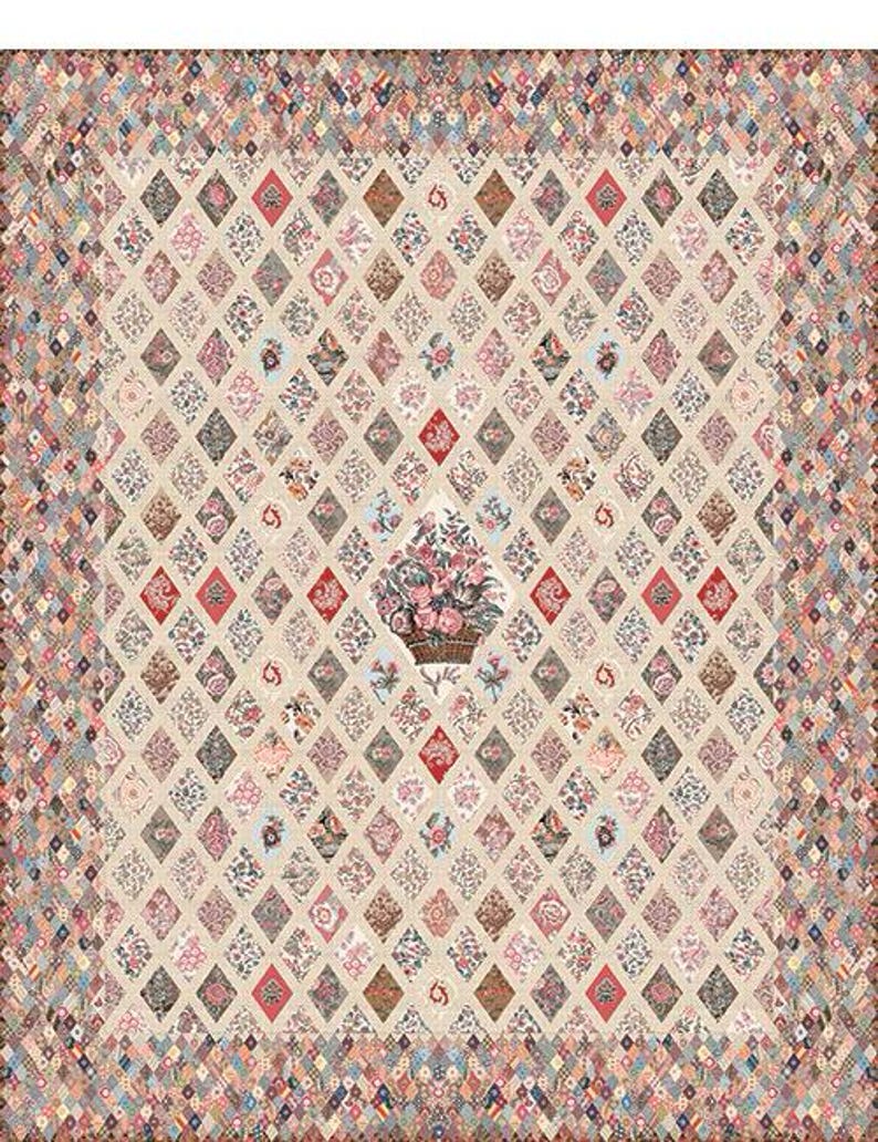 Jane Austen Coverlet Kit - Quilt Top - Etsy Canada