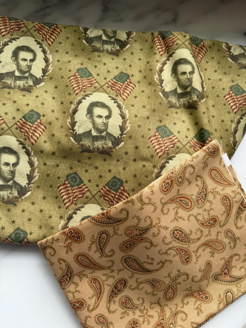 Shiloh Topper II Quilt Kit With Patriotic Reproduction Fabrics ...