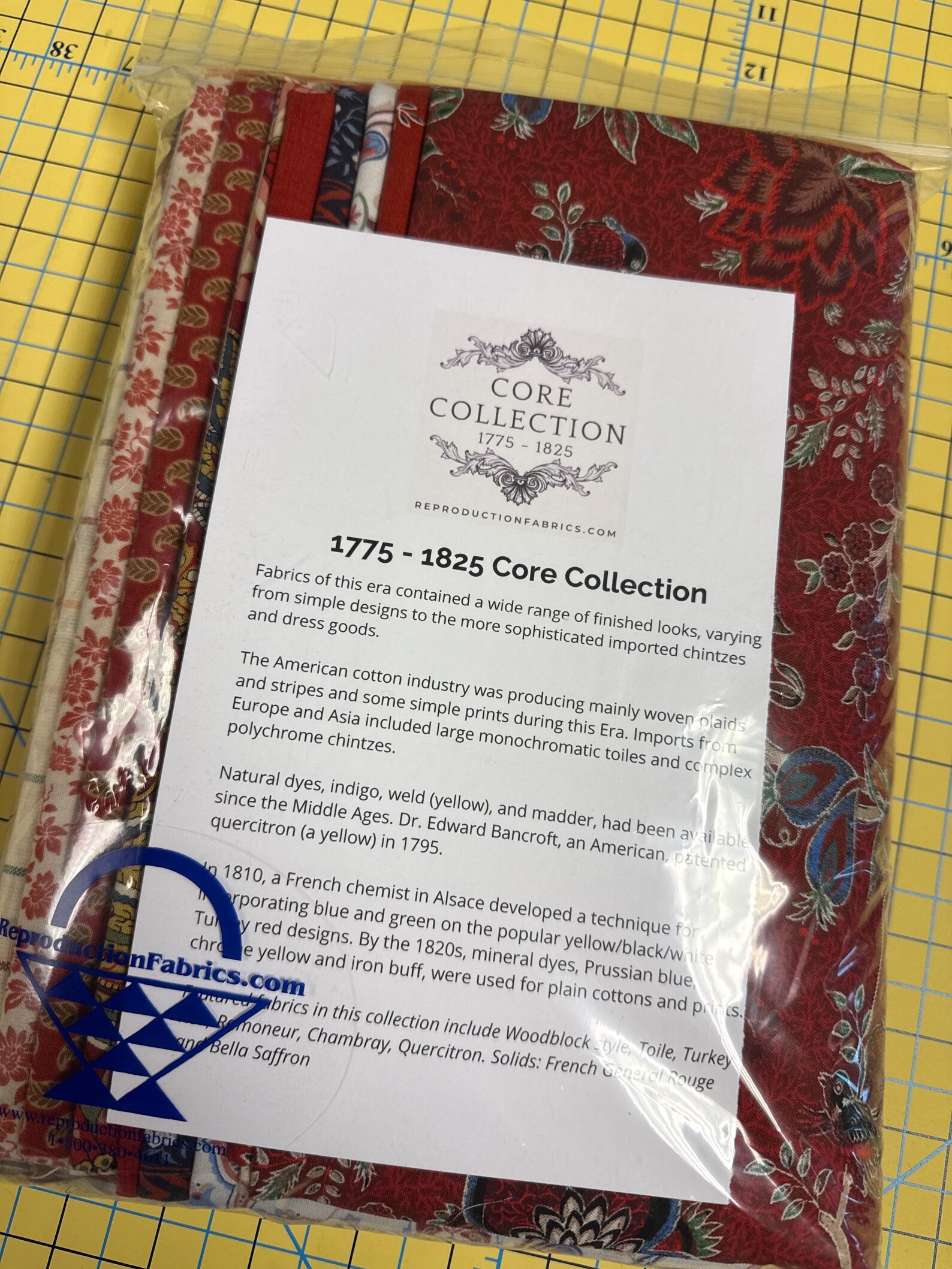 1775-1825 Core Collection - Fat Quarter Fabric Bundle Curated by Margo ...