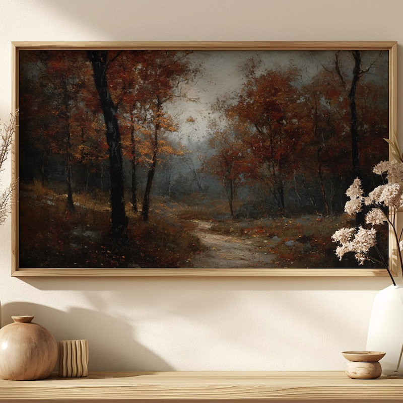 Fall Landscape Painting - Etsy