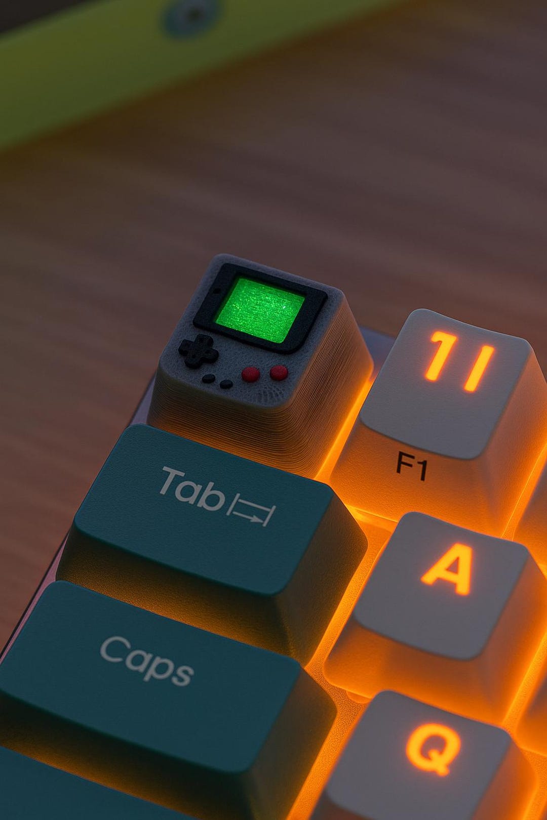 Game Boy-inspired Custom Keycap | Retro Gaming Keyboard Key | MX Switch ...