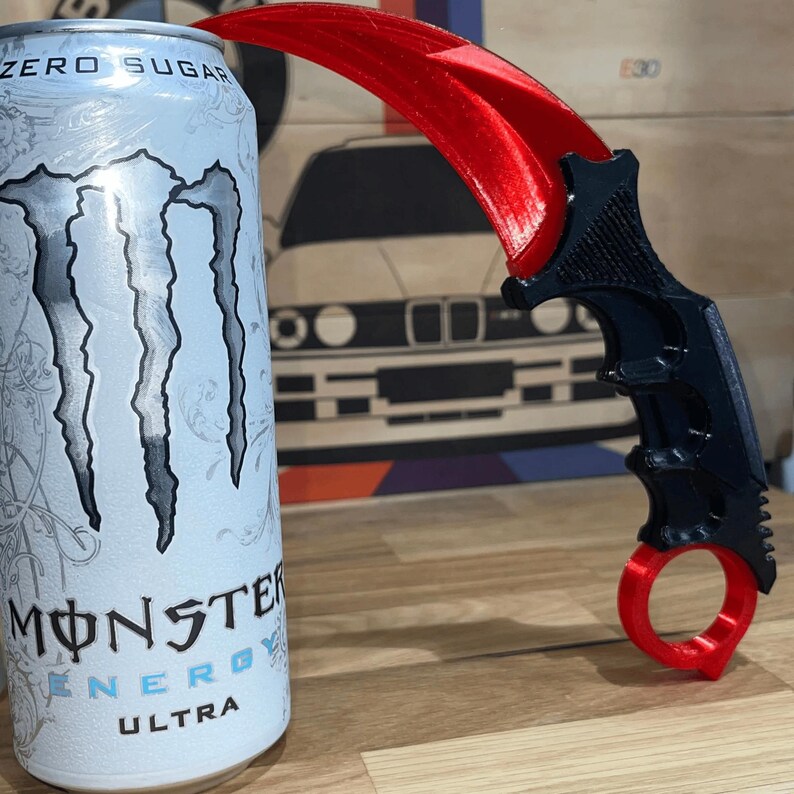 Life-size Karambit | Bloodbath - Etsy
