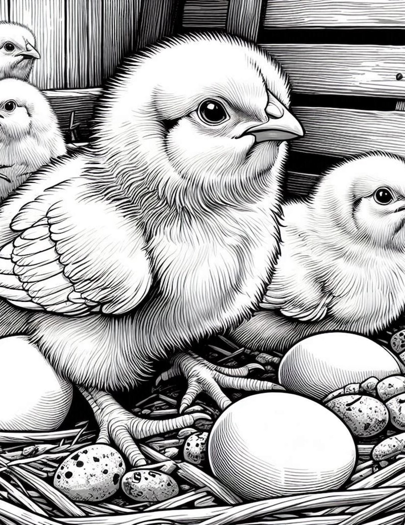 130 Realistic Farm Animals Coloring Pages Bundle - Etsy Canada
