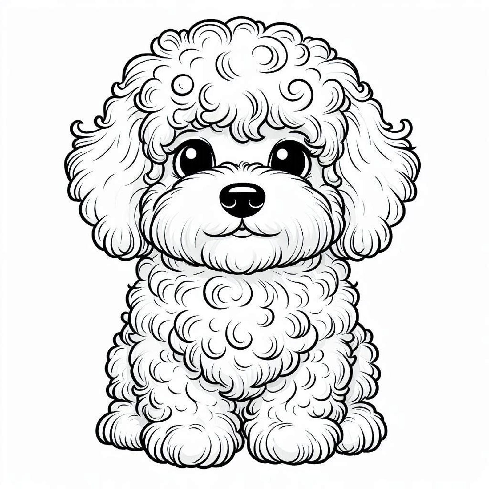 100 Cute Dogs and Cats Printable Coloring Pages Bundle - Etsy