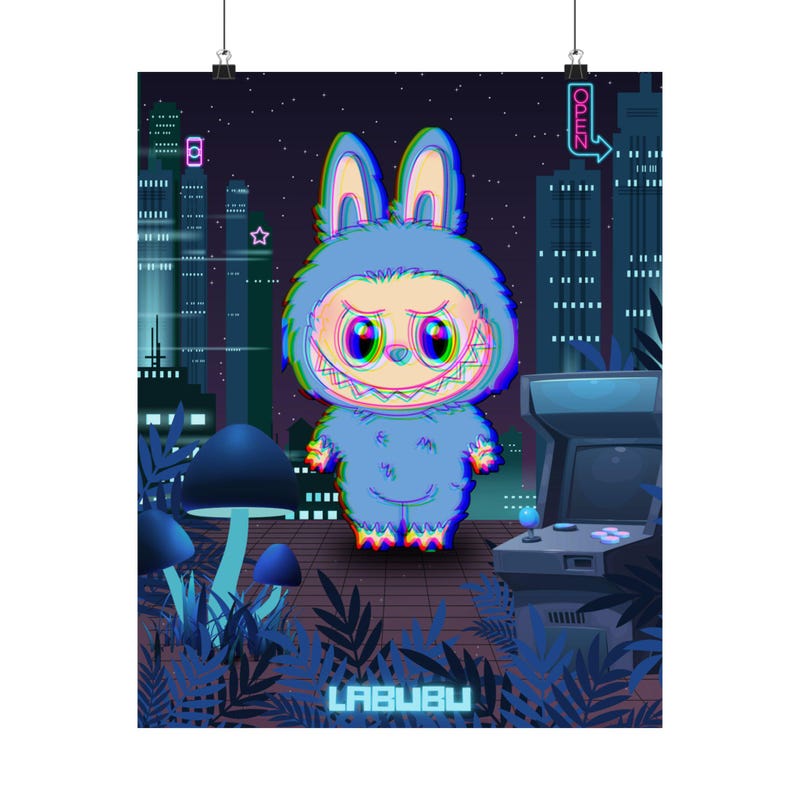 Labubu Poster - Etsy