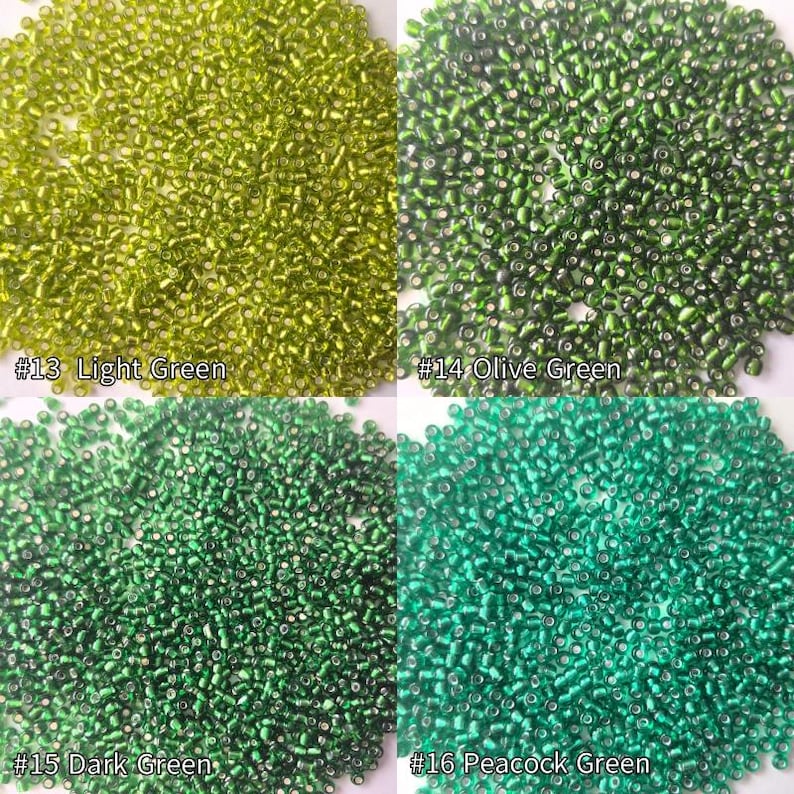 3mm Multicolor Beads Mix,glittering Seed Beads,czech Seed Beads ...