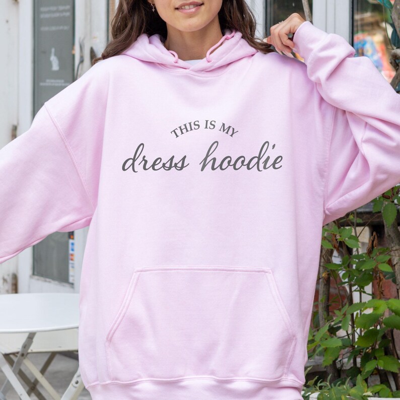 This is My Dress Hoodie, Funny Casual Hoodie for Women, Sarcastic ...