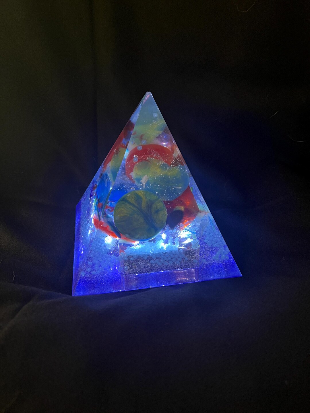 Pyramid Lighted - Etsy