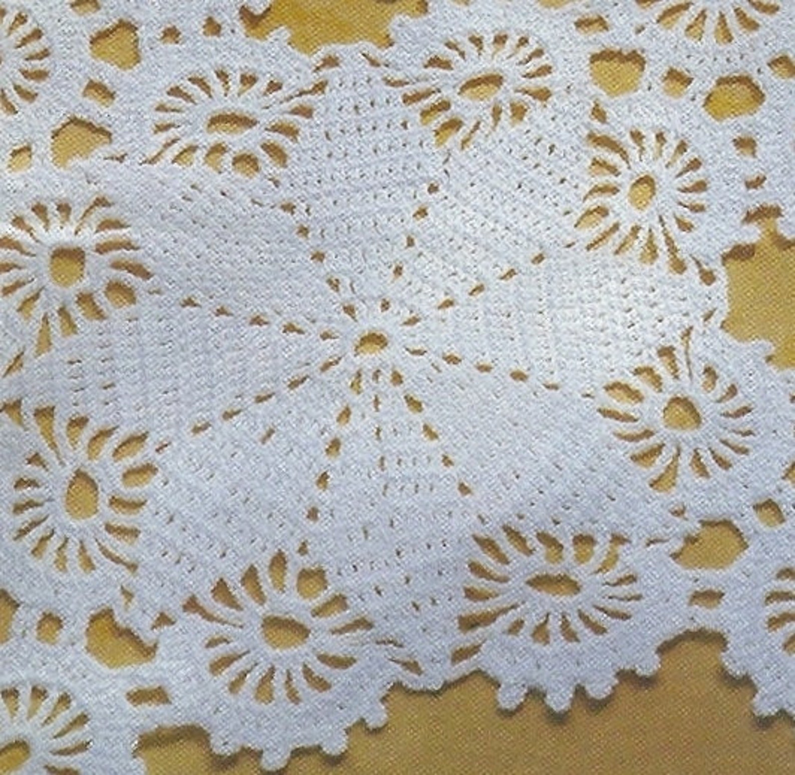 Crochet Doily Square 26cm - 10 Inches - Pretty Invite - Etsy