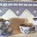 Crocheted Edging - Border - Blue & White - Etsy