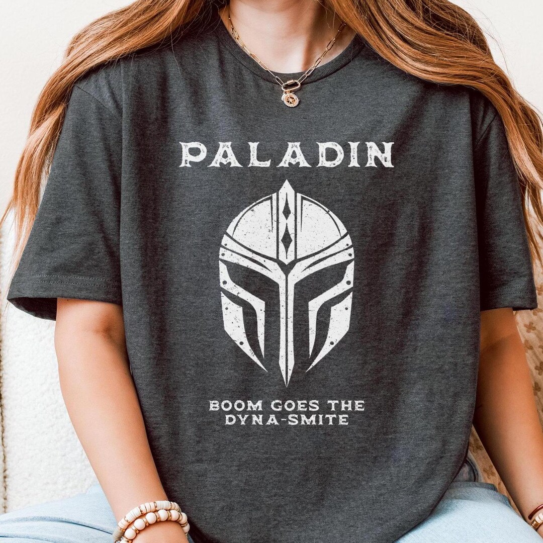 Paladin Dyna-smite T-shirt: Funny D&D RPG Gift - Etsy