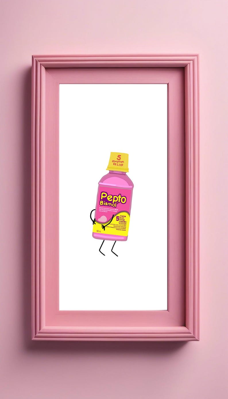 Pop Art Food Drawing - Trendy Printable, Funky Food Aesthetic ...